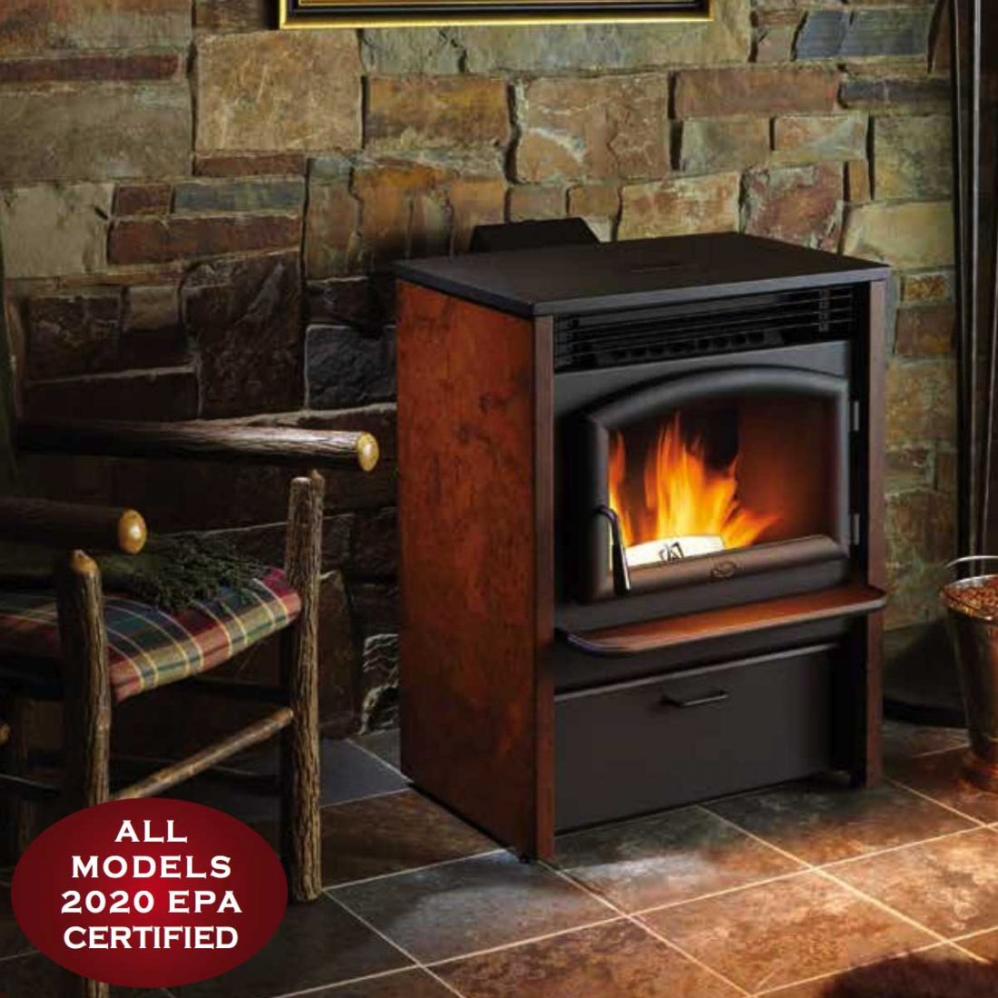 Lopi AGP Pellet Stove - Monroe Fireplace