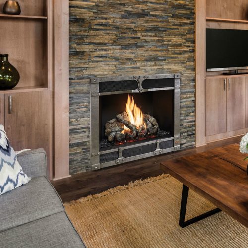 Fireplace Xtrordinair 864 TV 40K Clean Face Gas Fireplace - Monroe ...